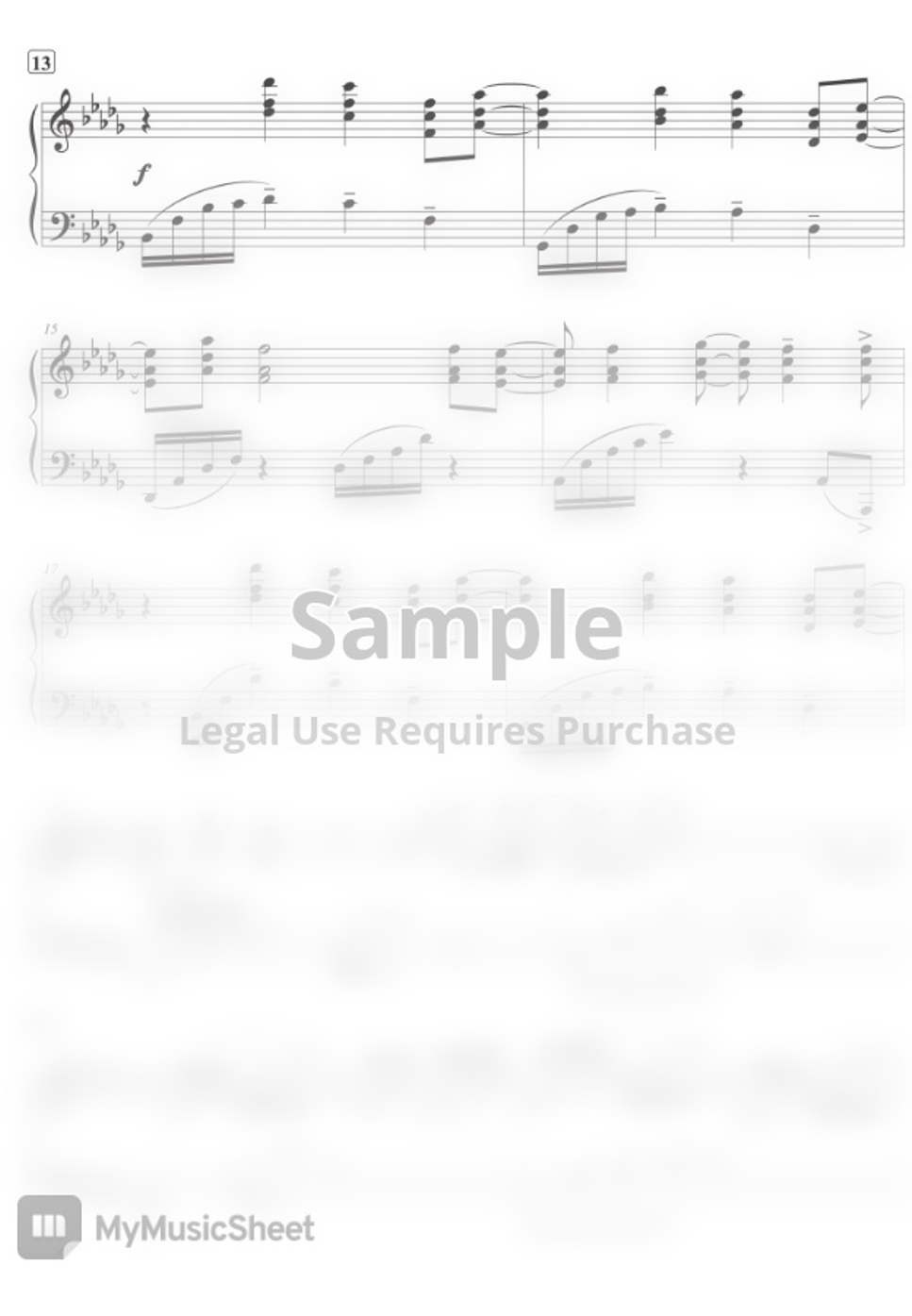 AILEE - BREAKING DOWN - Doom At Your Service (2021) - Advanced piano arrangement Sheet by Morten ...