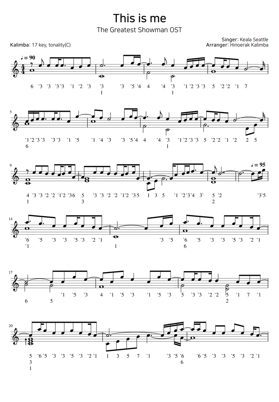 Keala Seattle - This is me(The Greatest Showman OST) by Hinoerak ...