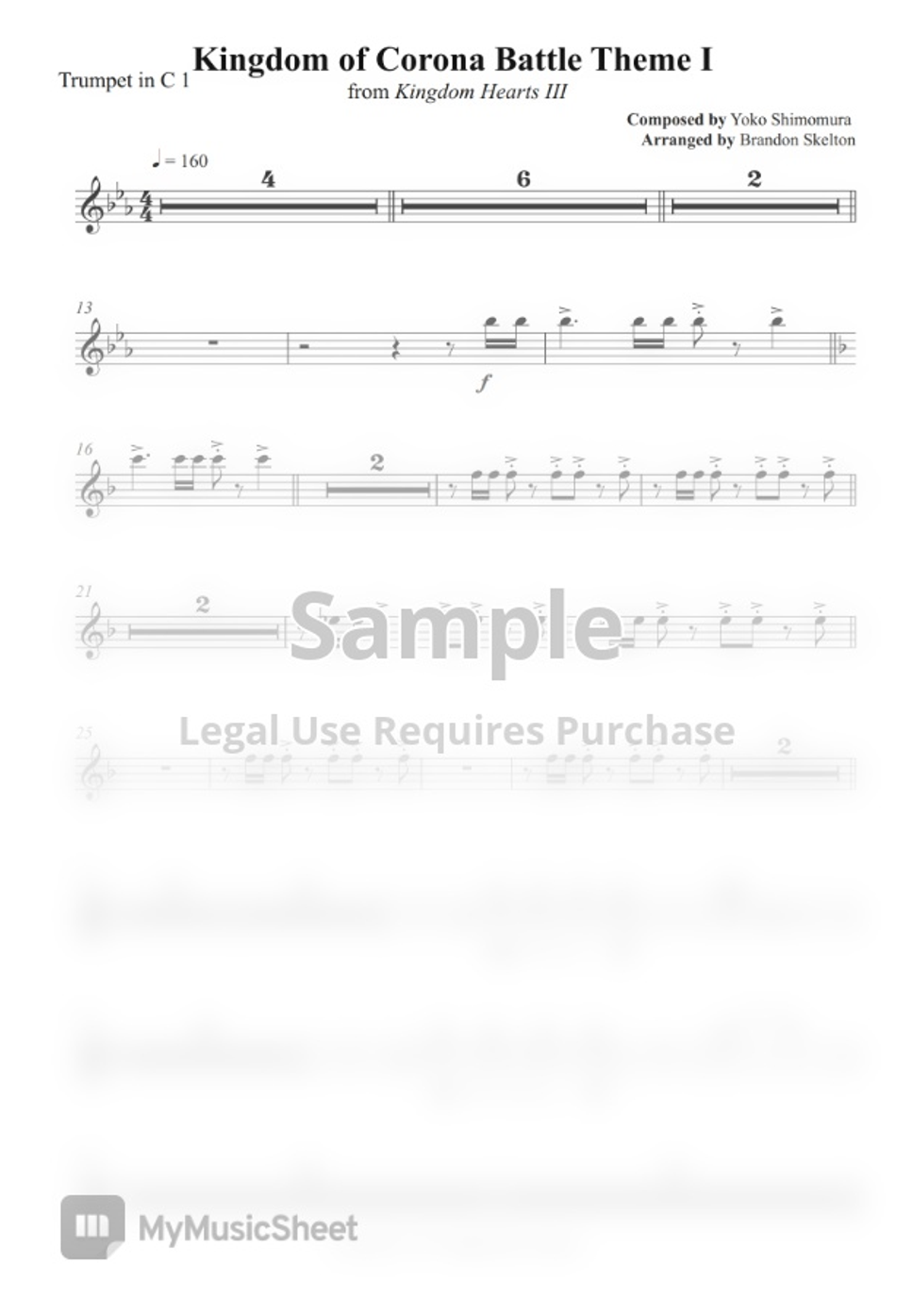 Kingdom Hearts III - Kingdom of Corona Battle Theme I (Parts) by ...