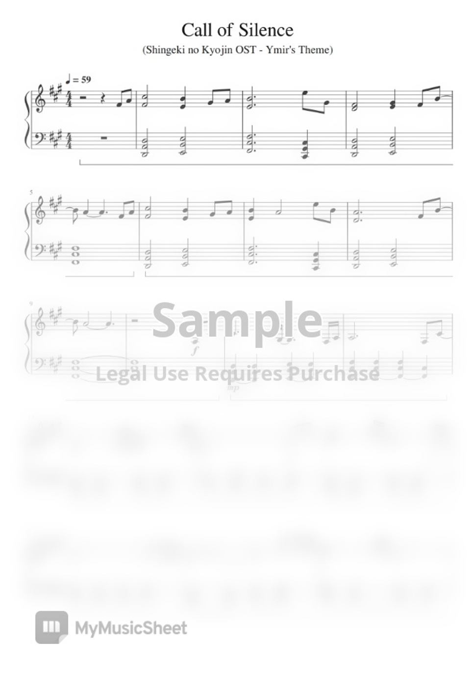 Hiroyuki Sawano - Call of Silence - Hiroyuki Sawano (Shingeki no Kyojin Season 2 OST - Ymir's ...