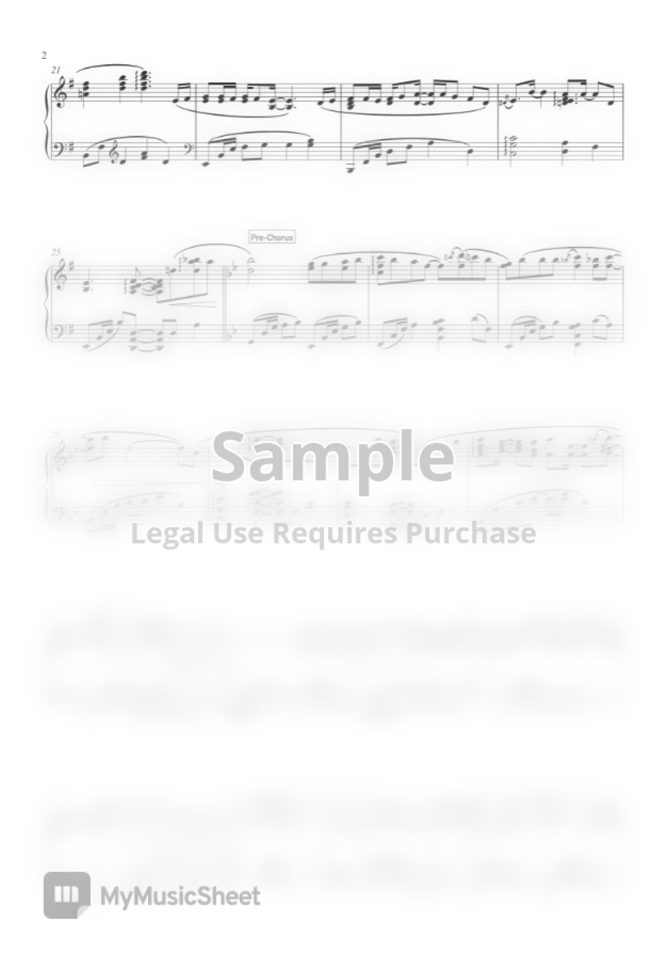 Hikaru no Go ヒカルの碁 - Get Over (Relaxing Piano Project) by SLSMusic 樂譜