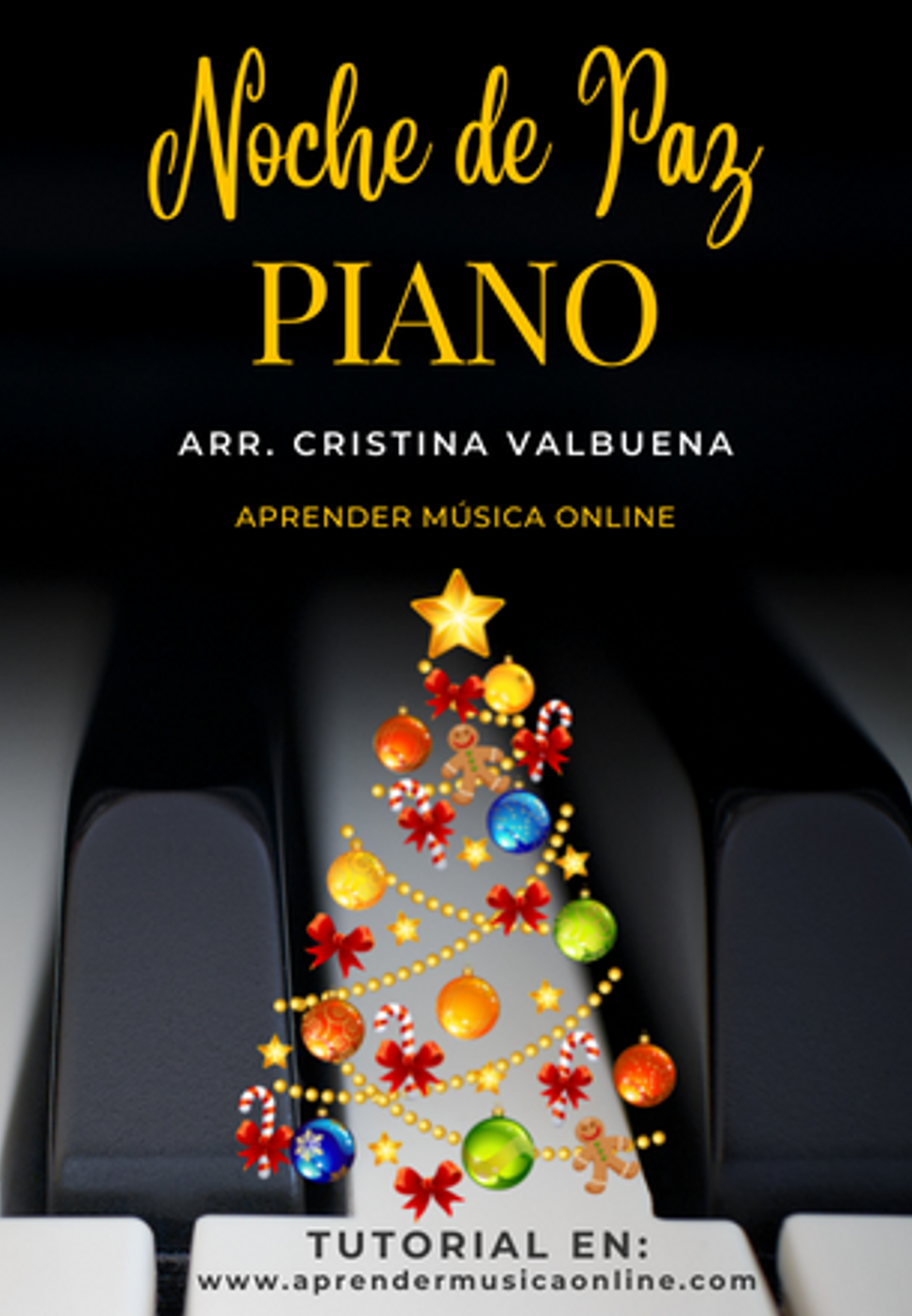 Noche de Paz (Silent Night) نوتة by Cristina Valbuena