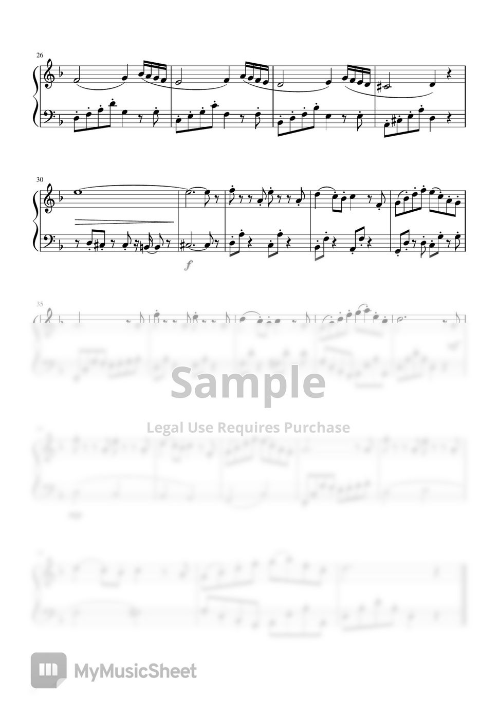 히사이시 조 바다가 보이는 마을 Two Flutes 반주mr 피아노악보 Lembar Musik By 심플플루트뮤직