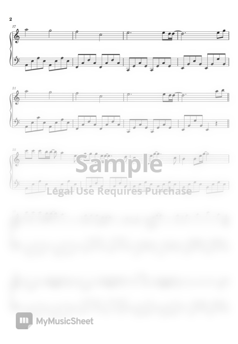 Alan Walker - Alone (Sheet Music, MIDI,) by Roxette แผ่น