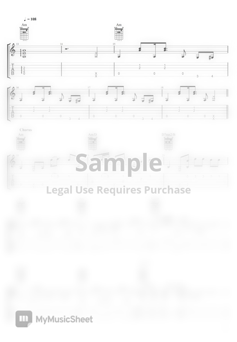 Måneskin | Fingerstyle Guitar - Beggin' (Easy Version) TAB by Kenneth ...