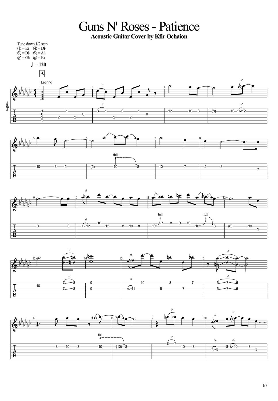 Guns N Roses Patience By Kfir Ochaion guns-n-roses-patience-by-kfir-ochaion