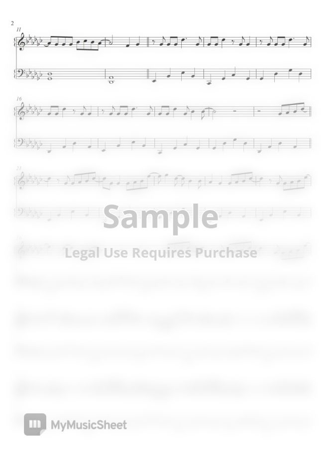 Anson Seabra - Unloving You by C Music Sheet Music