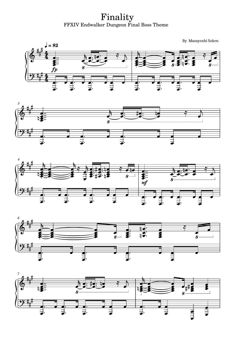 Masayoshi Soken - Finality (最终幻想14-世界最终BOSS-BGM,Finality (FFXIV Endwalker Dungeon Final Boss ...