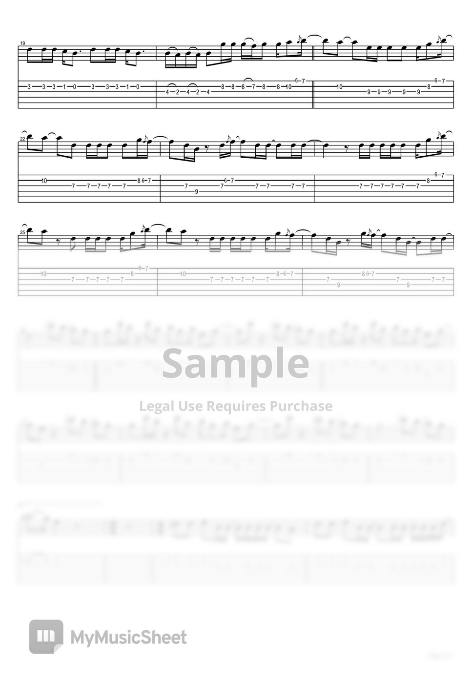 ROSE (BLACKPINK) - GONE guitar cover 标签 by FFGuitar