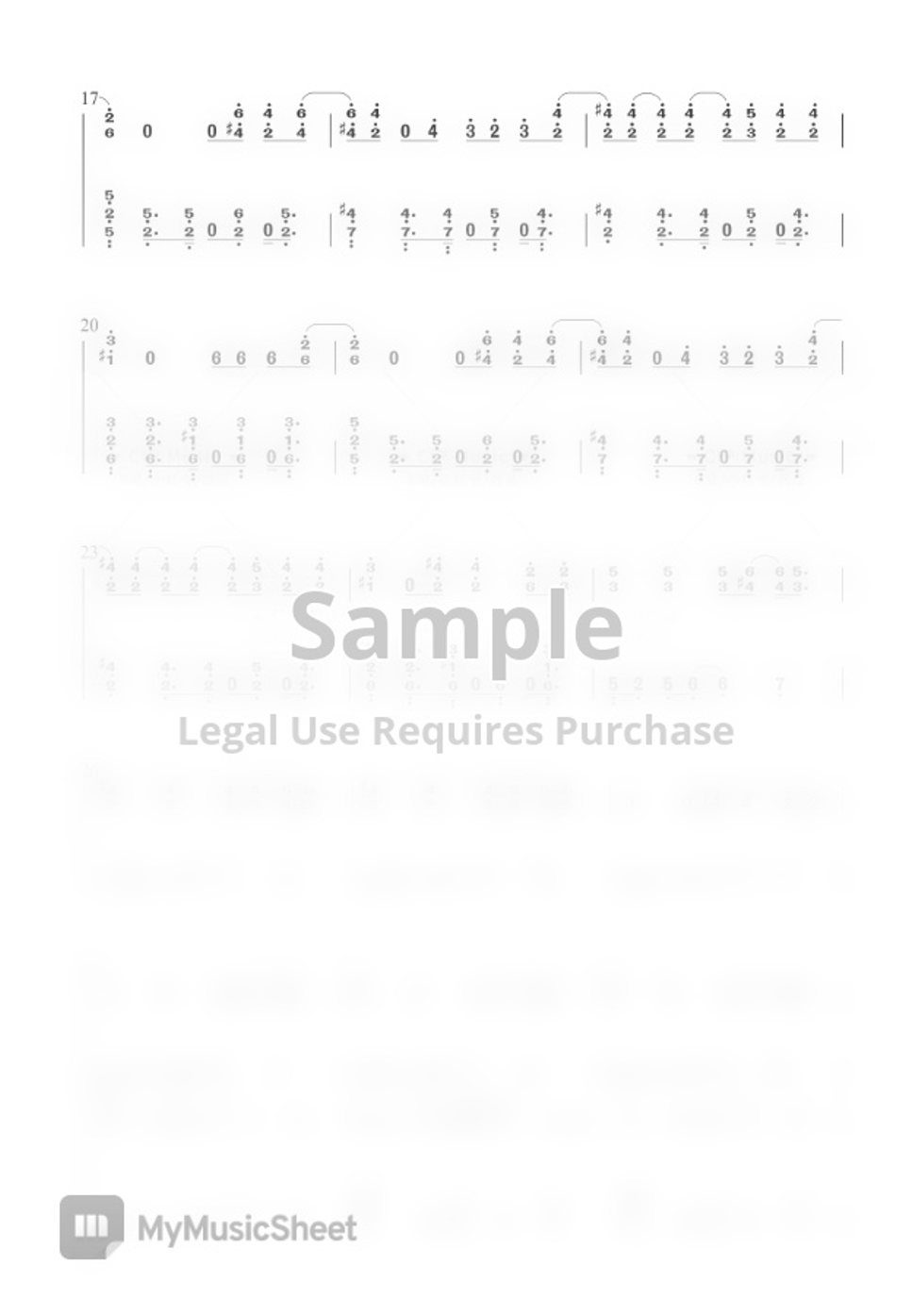 Ed Sheeran - Celestial (3 versions) by CIP Music Sheet