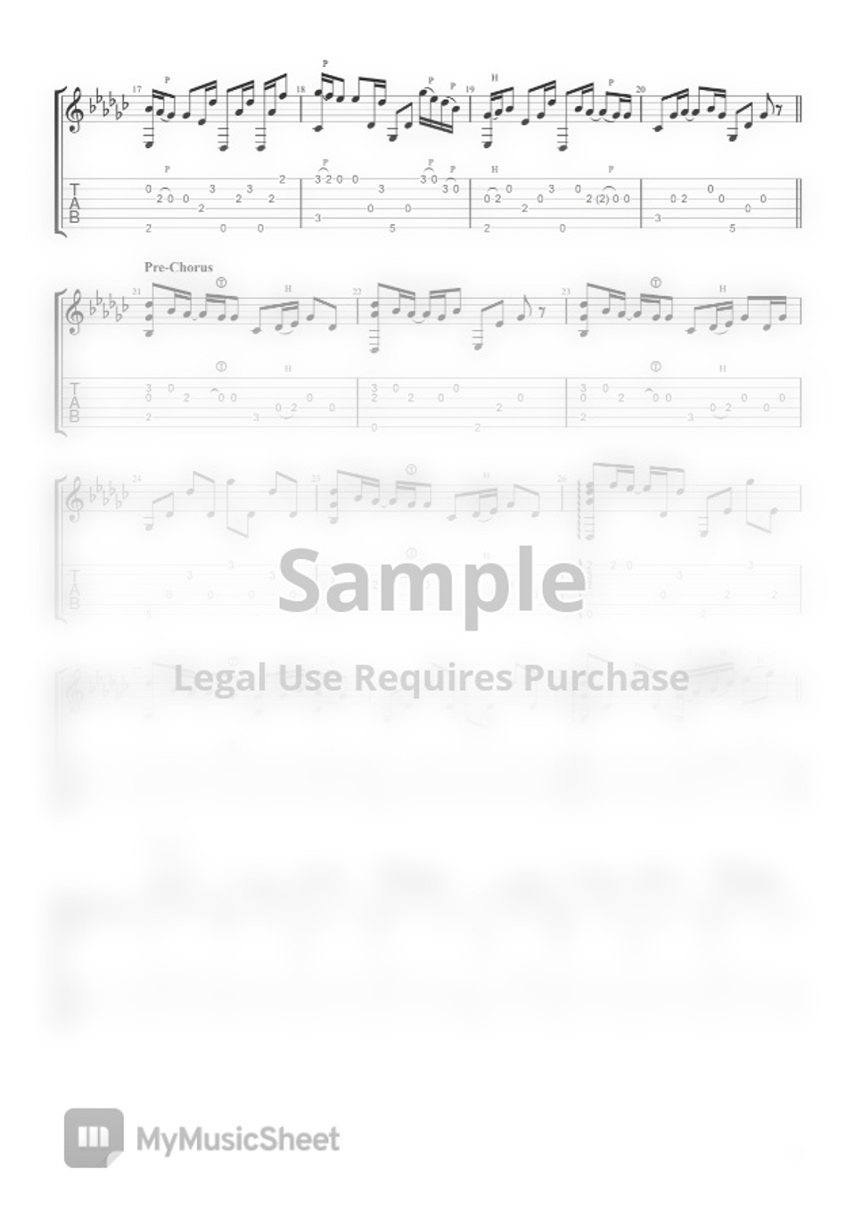 RADWIMPS - Nandemonaiya (From "Your Name") (Fingerstyle) by Leon Alex Sheet