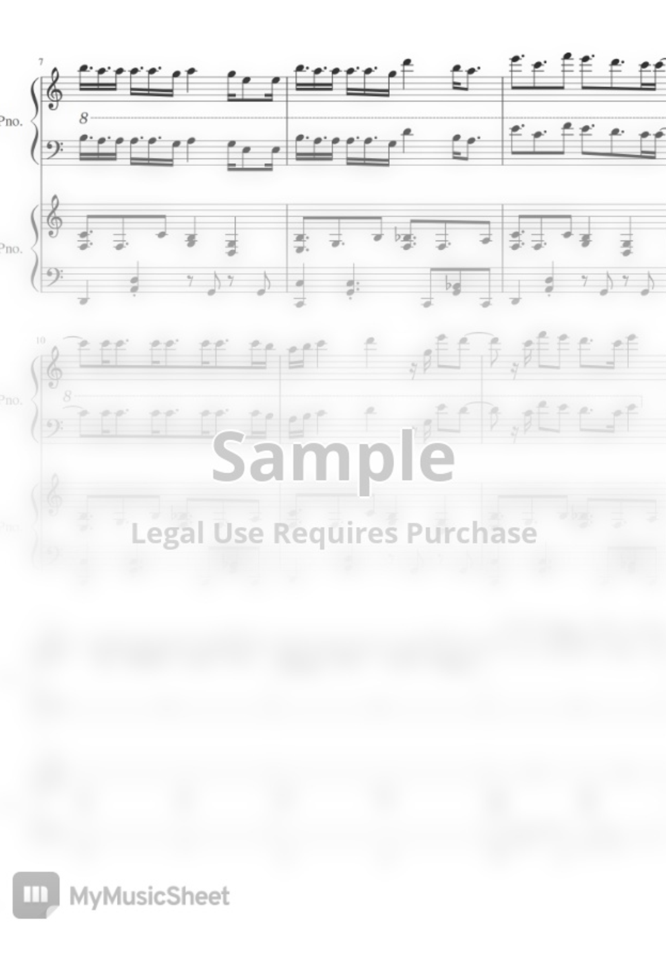 Treasure Darari By Gita Nofieka Dwijayati And Piano Twist楽譜