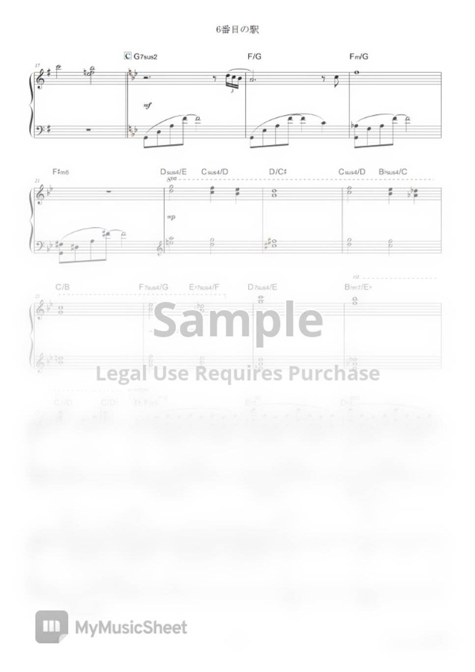 Spirited Away - the sixth station (★★★★☆) by D-sun Sheet