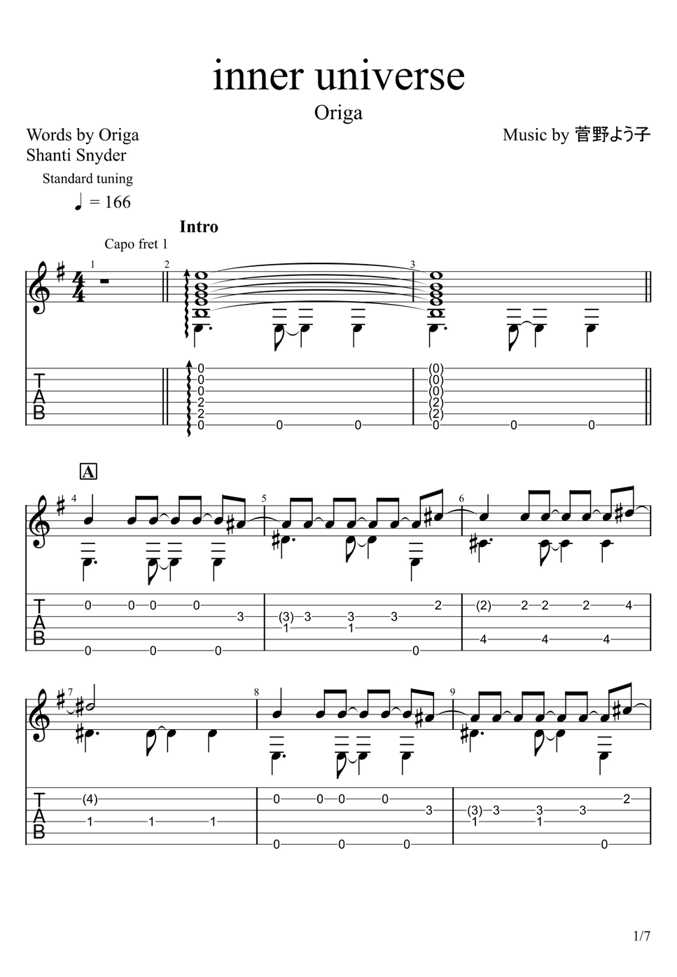 Ghost in the Shell: Stand Alone Complex - inner universe (Fingerstyle ...