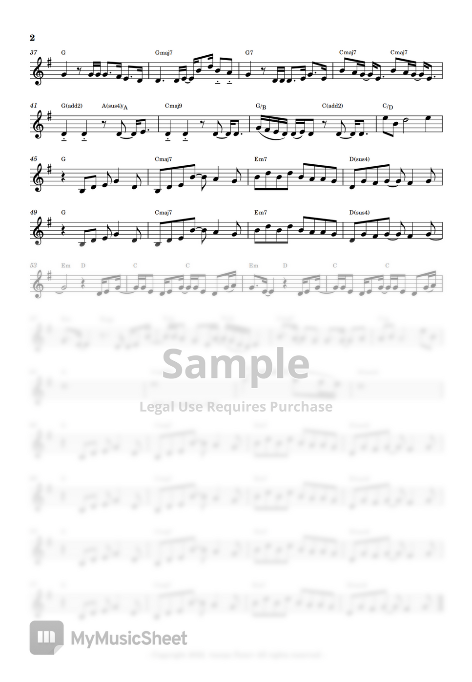 Ariana Grande - Santa Tell Me (Flute Sheet Music) Sheet by sonye flute