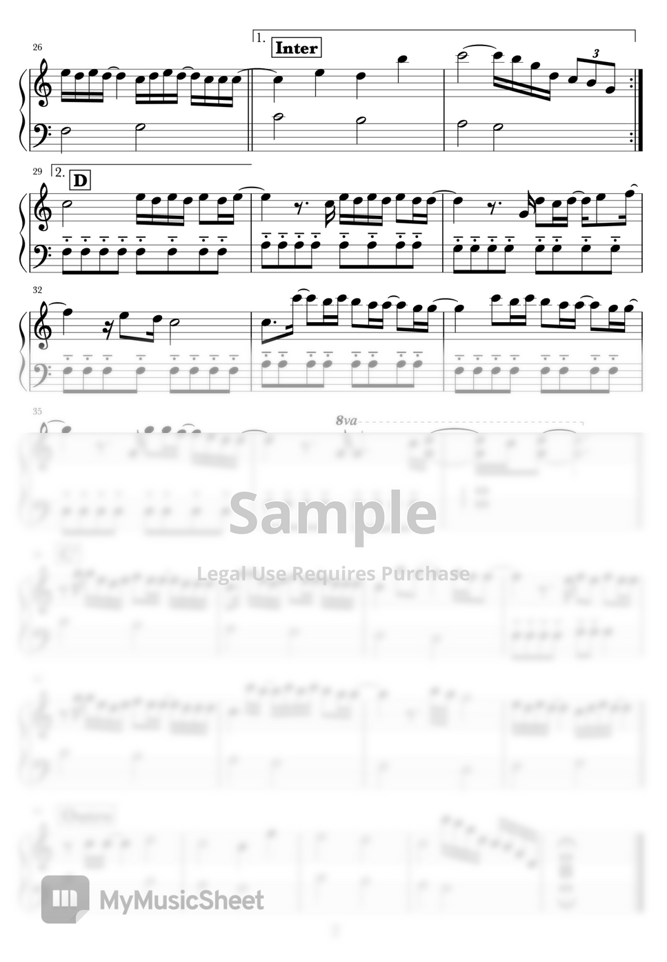 Yoon MiRae - flower Sheet by Eri Nagayama