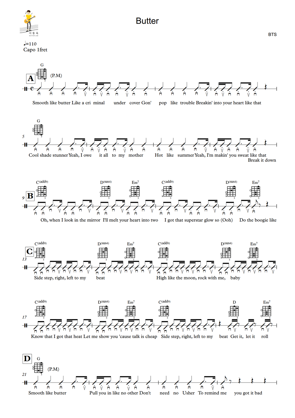 Bts Butter Electric Guitar Chords - Image to u Bts Butter Electric Guitar Chords - Image to u