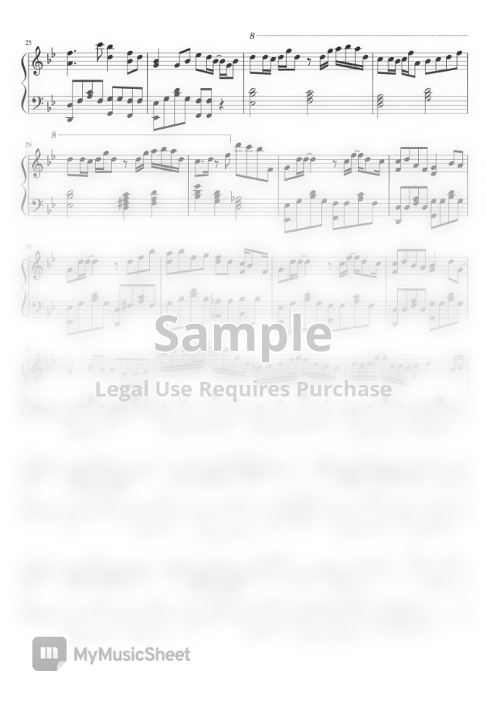 LiSa x Uru - SaiKai by Kasy Piano Blad