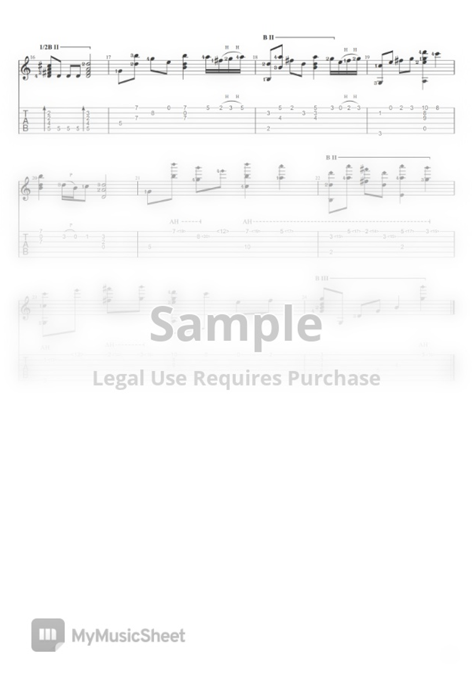 Yu-Peng Chen - Tender Strength | Genshin Impact OST TAB by Theo Rostaing