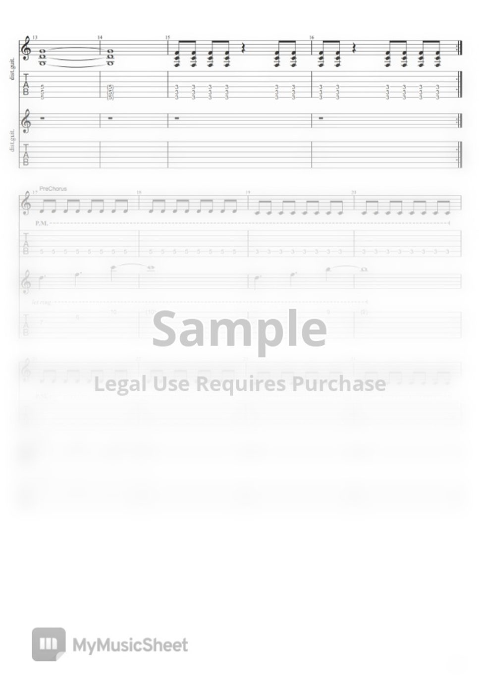 Rescue Me - Day6 TAB