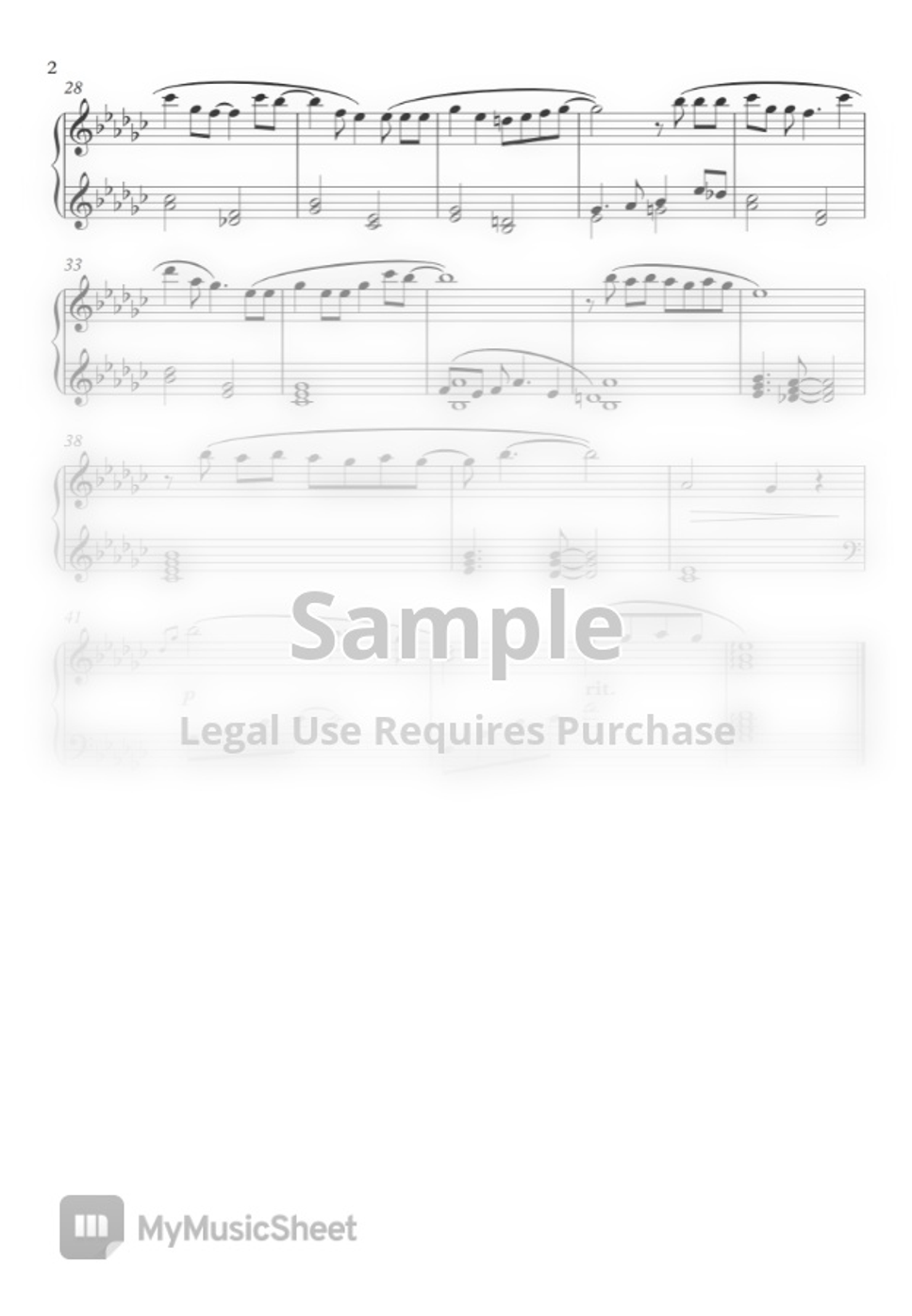 Kozo Murashita - Hatsukoi (First Love) Lembar Musik by LuuunaWorks