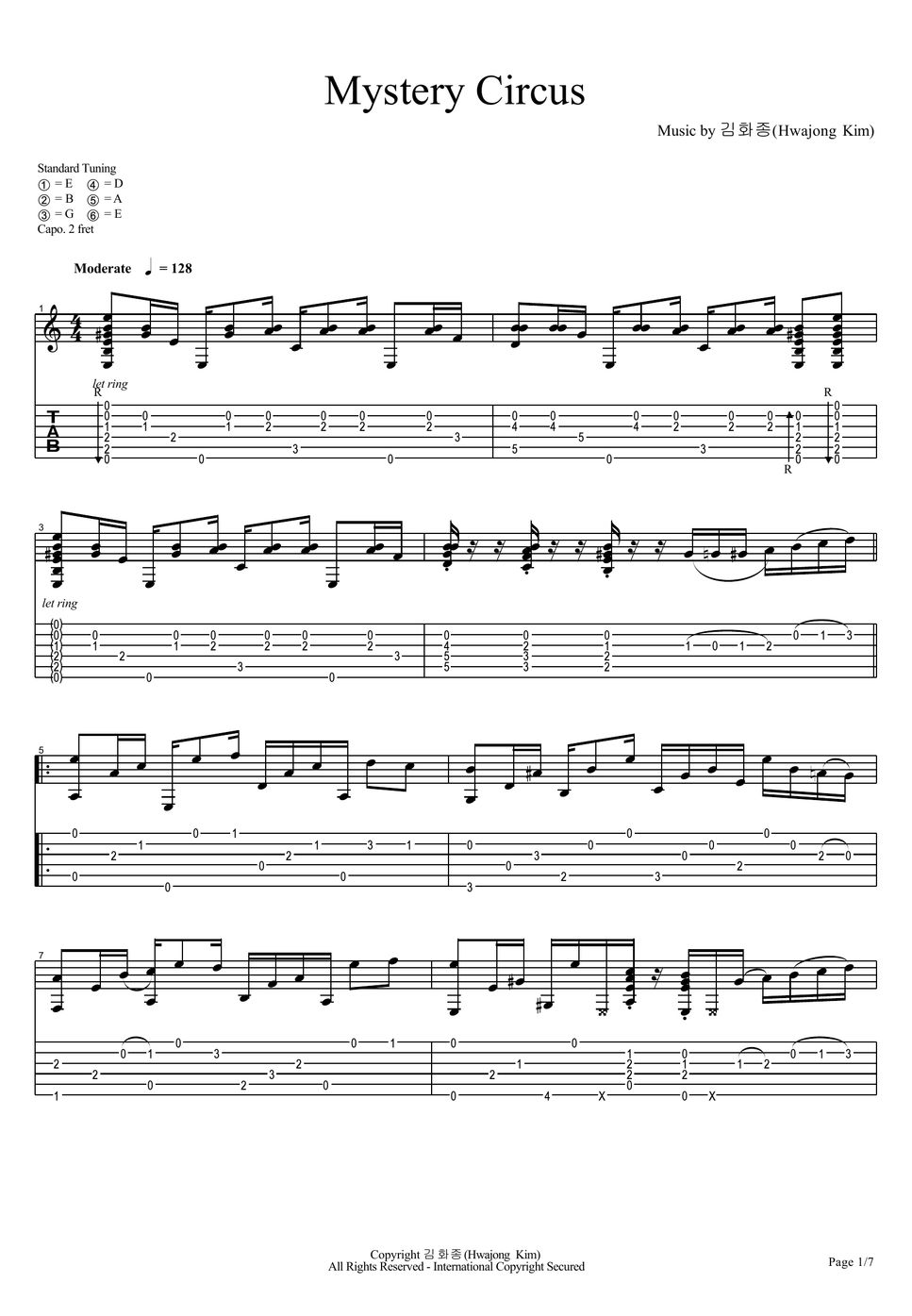 Hwajong Kim - Mystery Circus TAB
