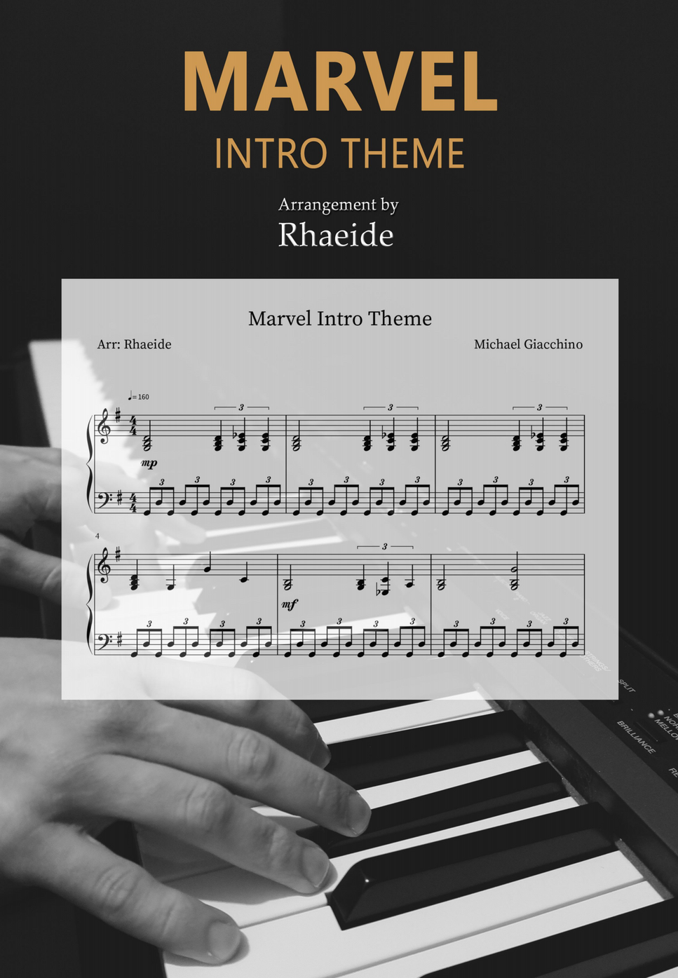 Marvel - Intro Theme (Michael Giacchino) by Rhaeide Sheet