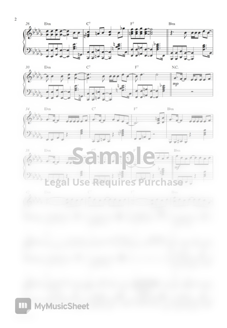Imagine Dragons - Sharks (Piano Sheet) by Pianella Piano Sheet