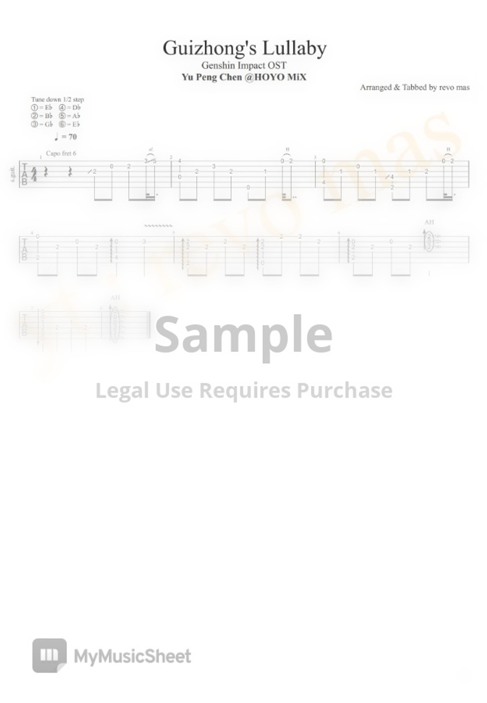 Yu-Peng Chen @HOYO MiX - Guizhong's Lullaby (Genshin Impact) by revo ...