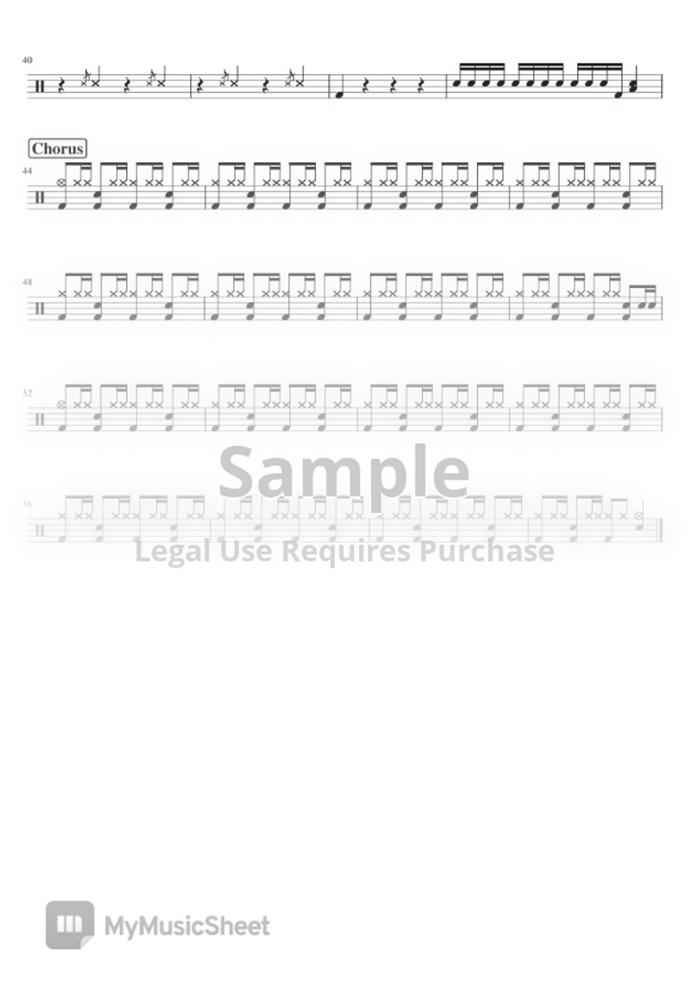 IVE - After Like (Lv2) by Yeols drum Sheet