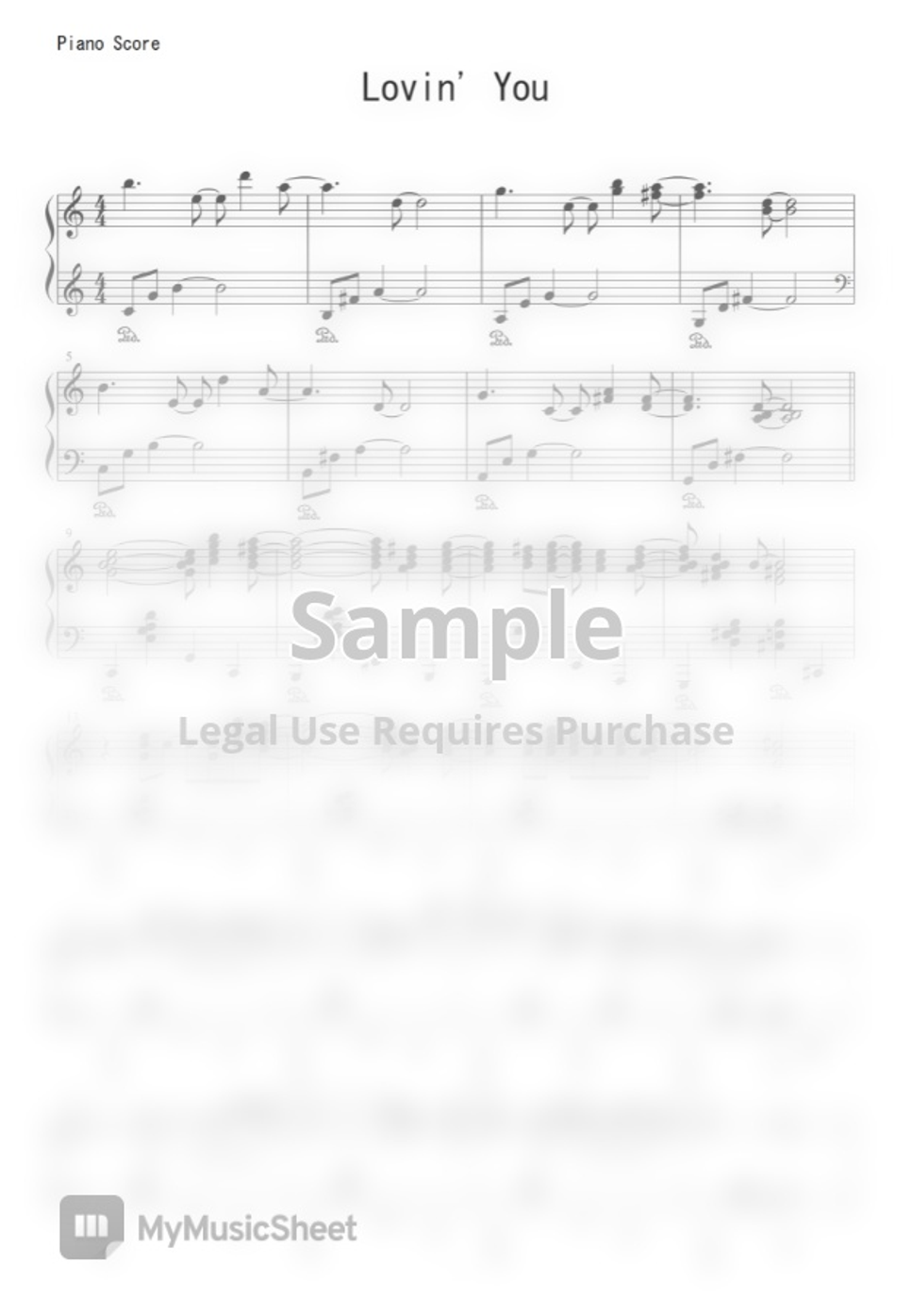 Minnie Riperton - Lovin' You by OngakuOnsen Partition musicale