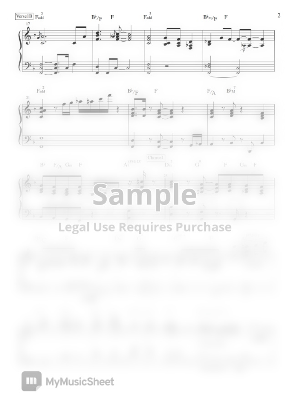 송지혜 (WELOVE) - 우리의 눈을 열어 by Harpiano Sheet