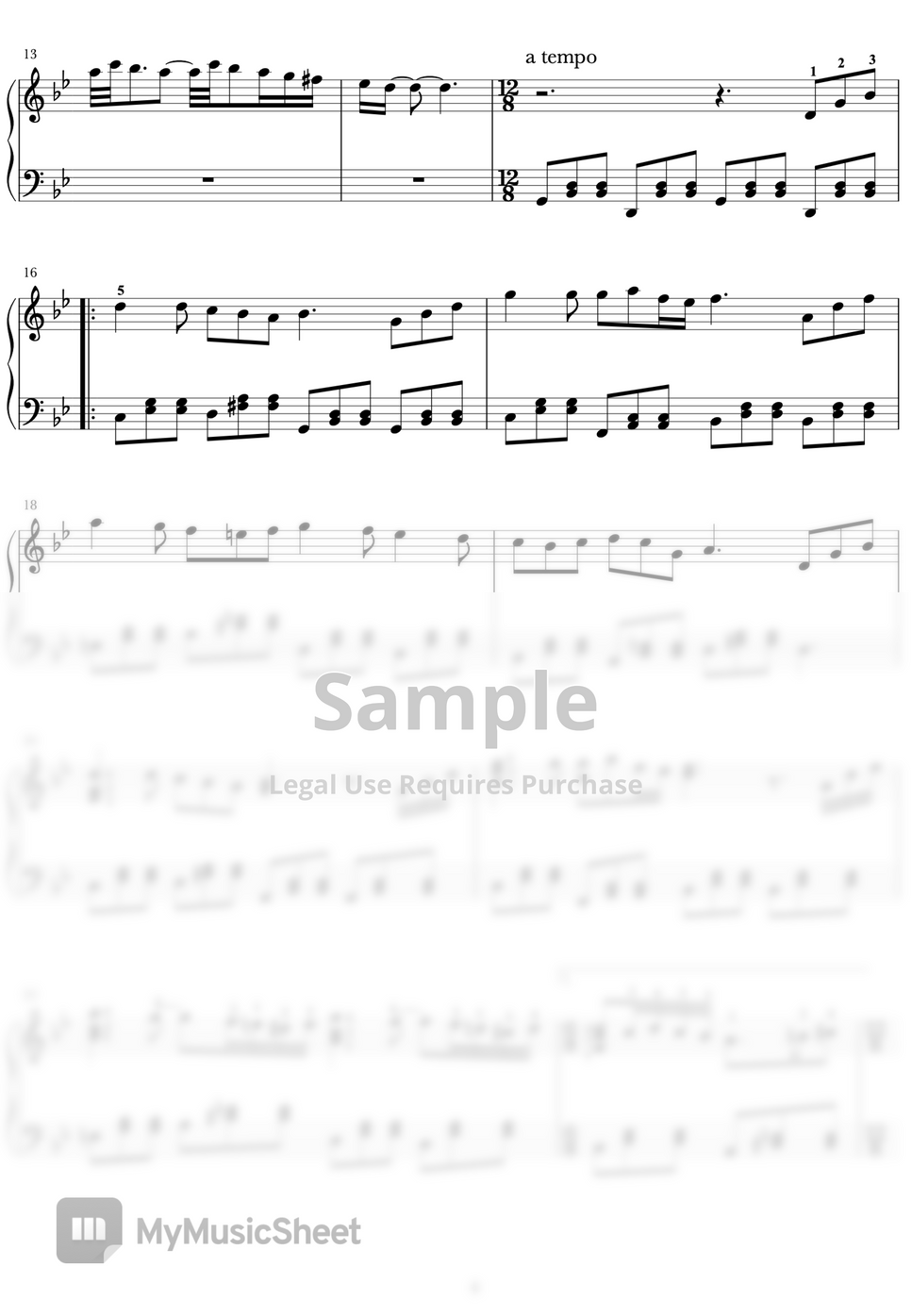 히사이시 조 인생의 회전목마 어려운 버전 하울의 움직이는 성 Ost Sheet By Pianoday피아노데이