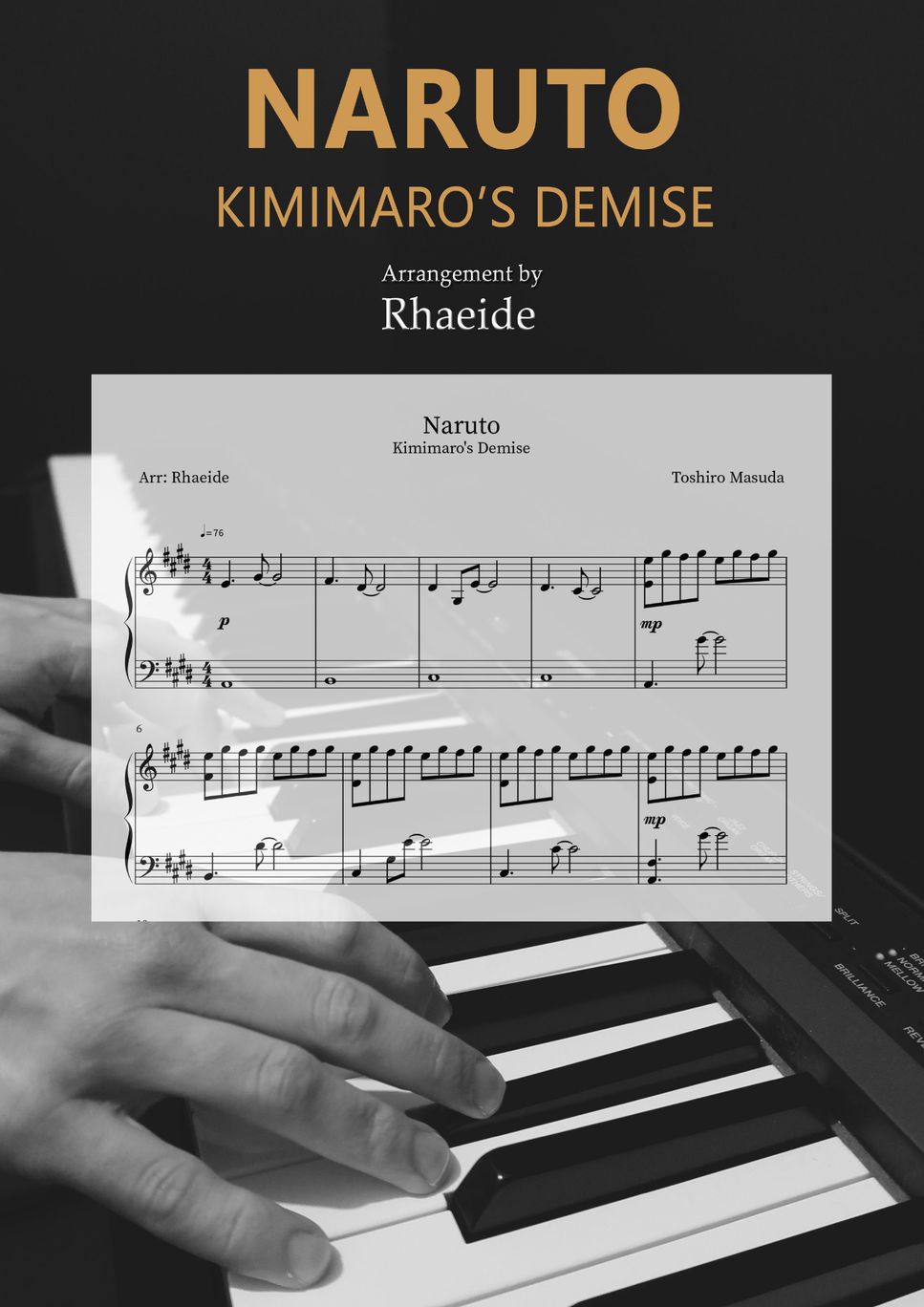 Naruto - Kimimaro's Demise (Toshiro Masuda) Sheets by Rhaeide