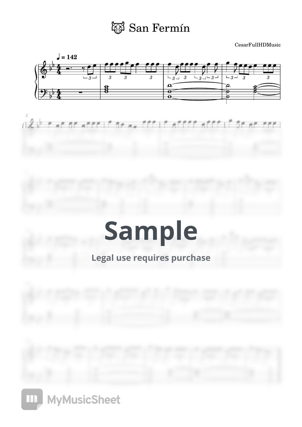 🐮 San Fermín - 🐮 San Fermín Sheets