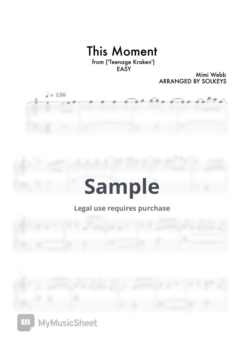 Mimi Web - This Moment (from Ruby Gillman, Teenage Kraken) Sheets by ...