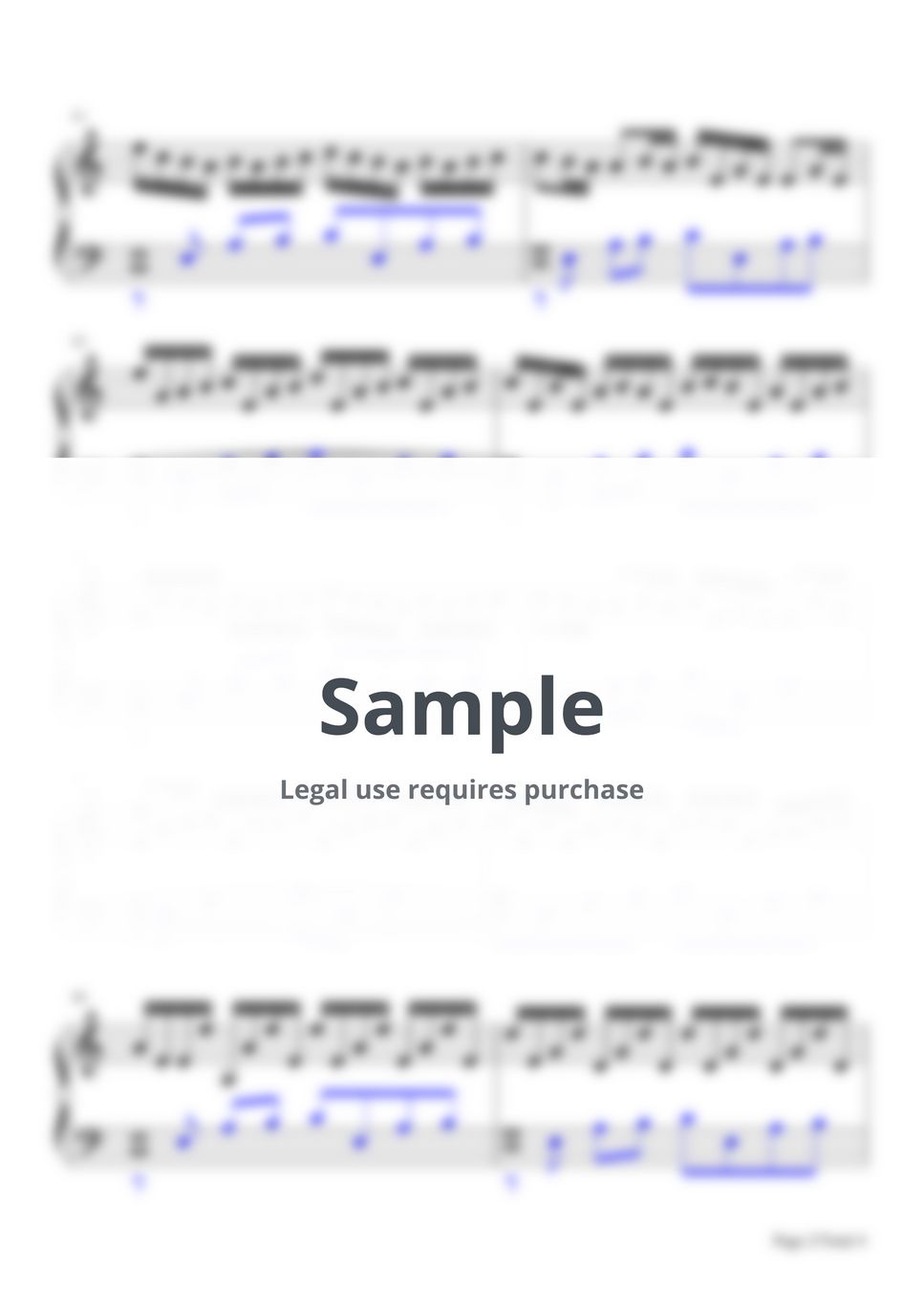 Lightscape - Collapsing World (Lightscape-原神风物之诗琴谱-原琴谱) Sheet Music by dogemusic