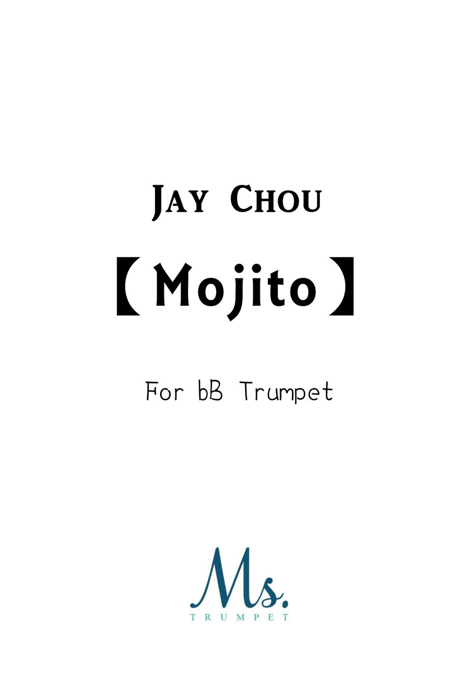 Jay Chou - Mojito Sheets