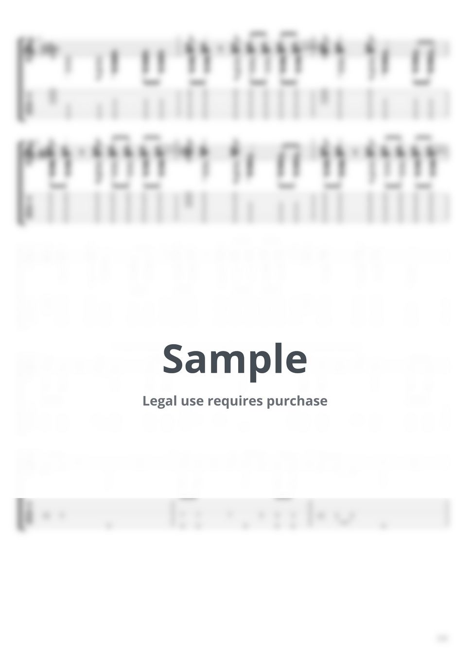 Tool - Sober Tab + 단선 악보 by eschnack