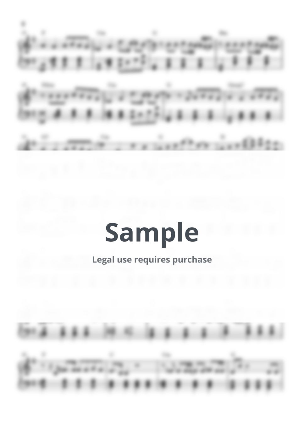 JJ Lin, Anne-Marie - Bedroom (Piano) 악보 by Nillin.pieces