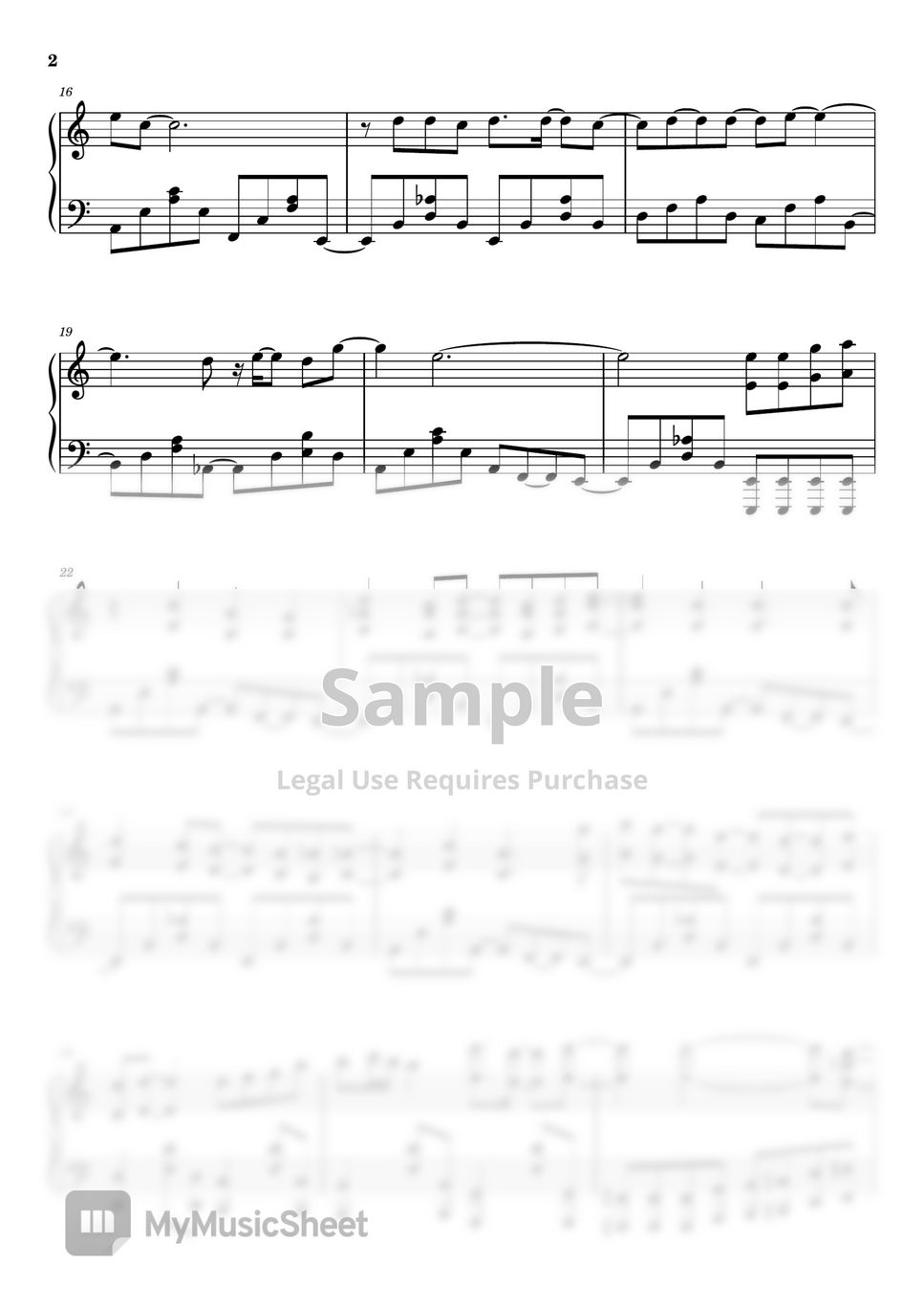 Santana - Smooth Sheet Music by Piano Go Life