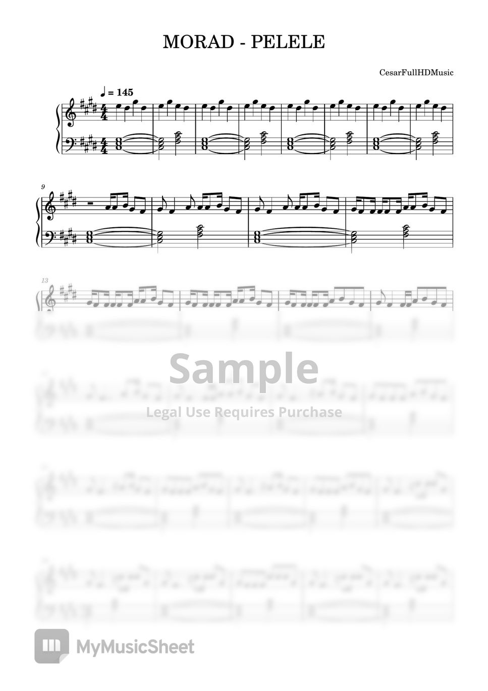 MORAD - PELELE Sheets