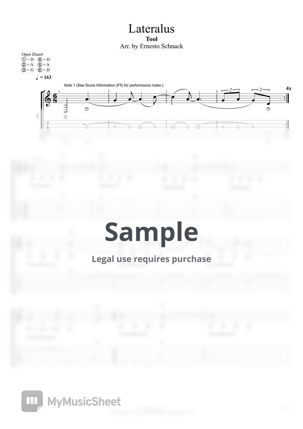 Tool - Lateralus TAB+1 Staff by eschnack