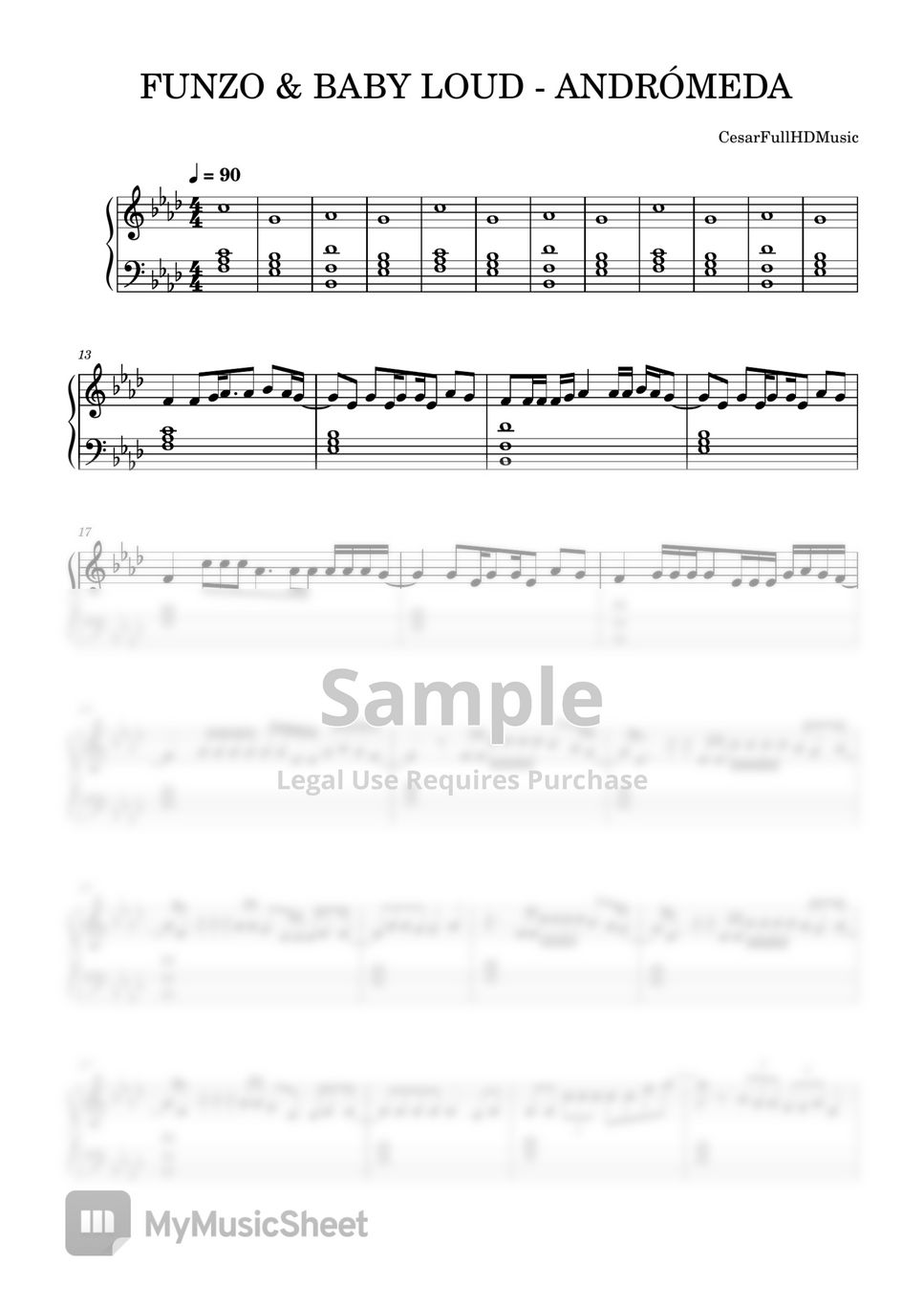 Funzo & Baby Loud - ANDRÓMEDA Sheets