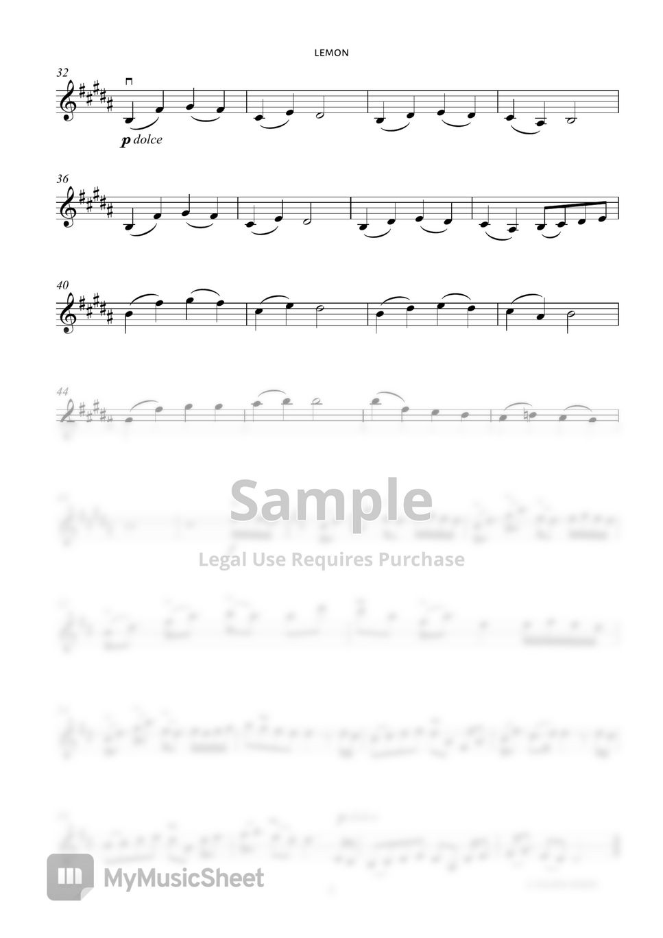 Kenshi Yonezu - Lemon Sheets by Julien Ando