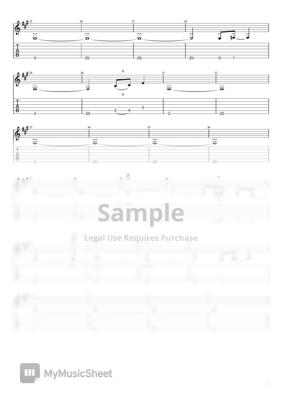 Pink Floyd - Time Sheet Music by Kfir Ochaion