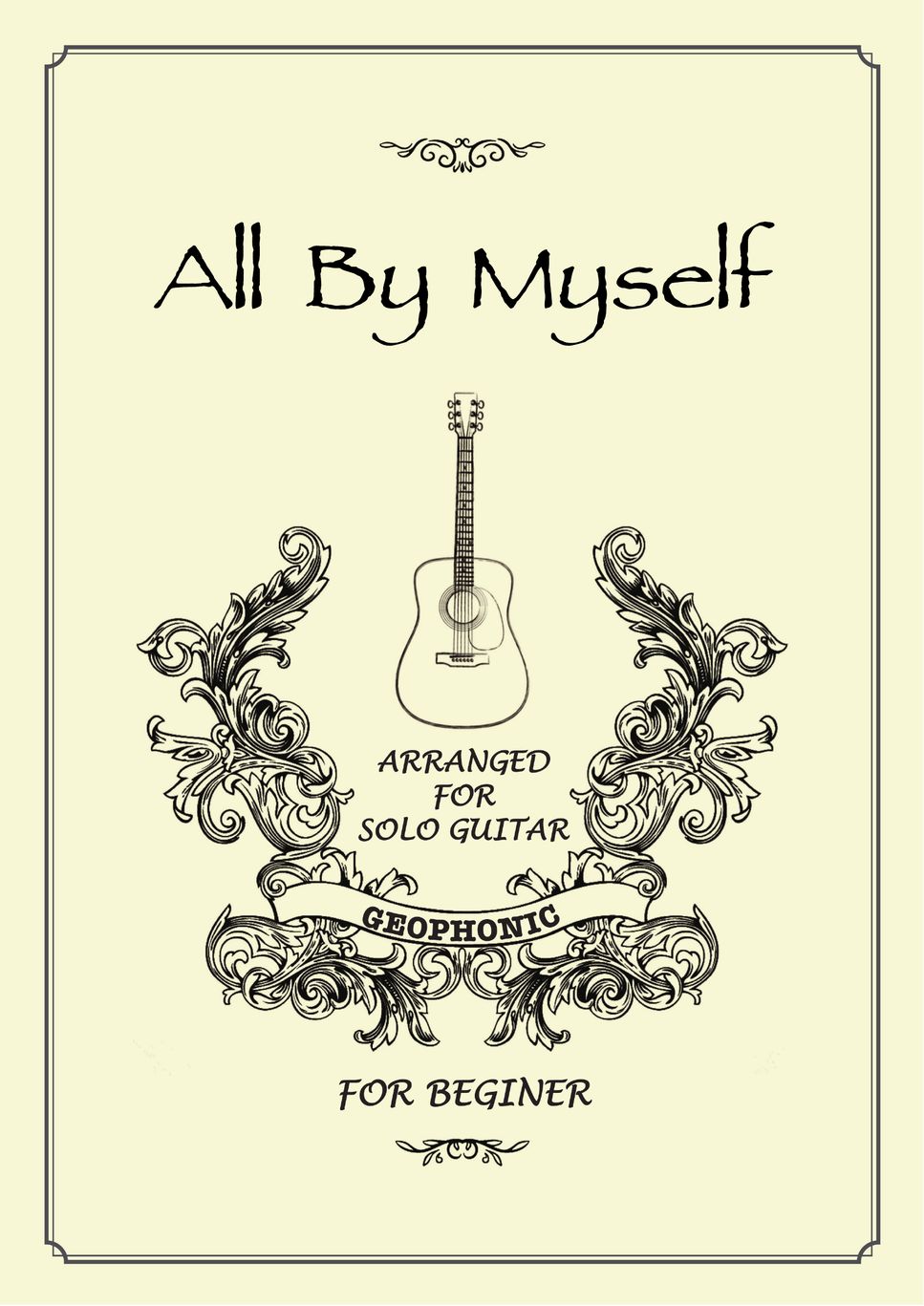 Eric Carmen - All By MySelf 악보 by GEOPHONIC