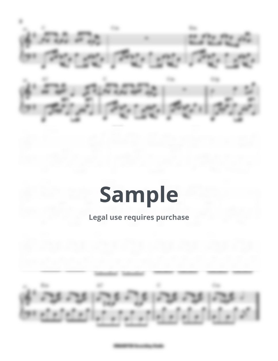 BIBI - Winter Sheet Music by JENARRTEE Recording Studio