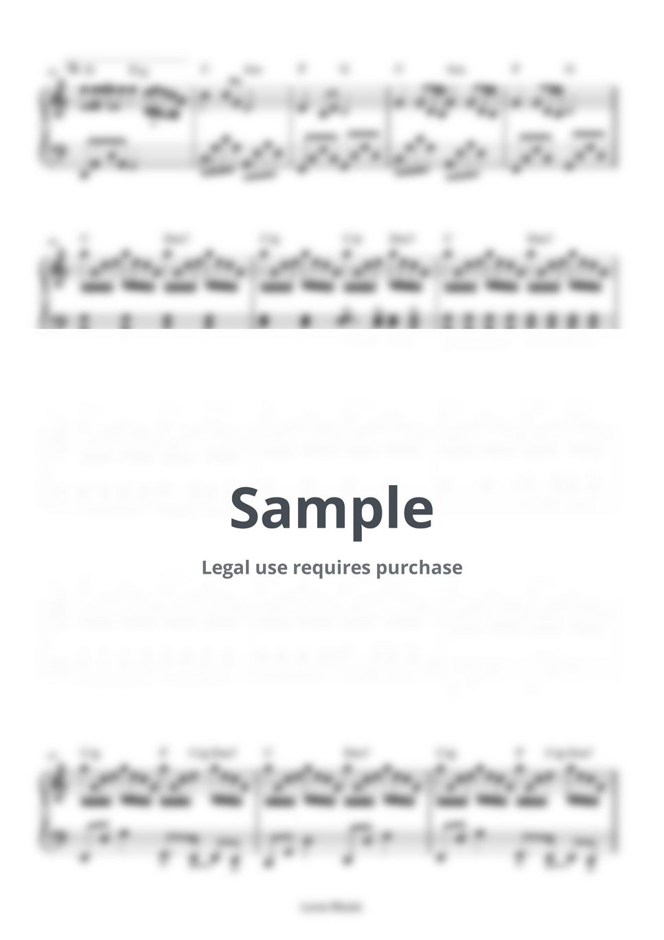 Joe Hisaishi - Summer (Easy Piano Sheet) 악보 by 𝐋𝐮𝐧𝐚 𝐌𝐮𝐬𝐢𝐜 𝐄𝐚𝐬𝐲