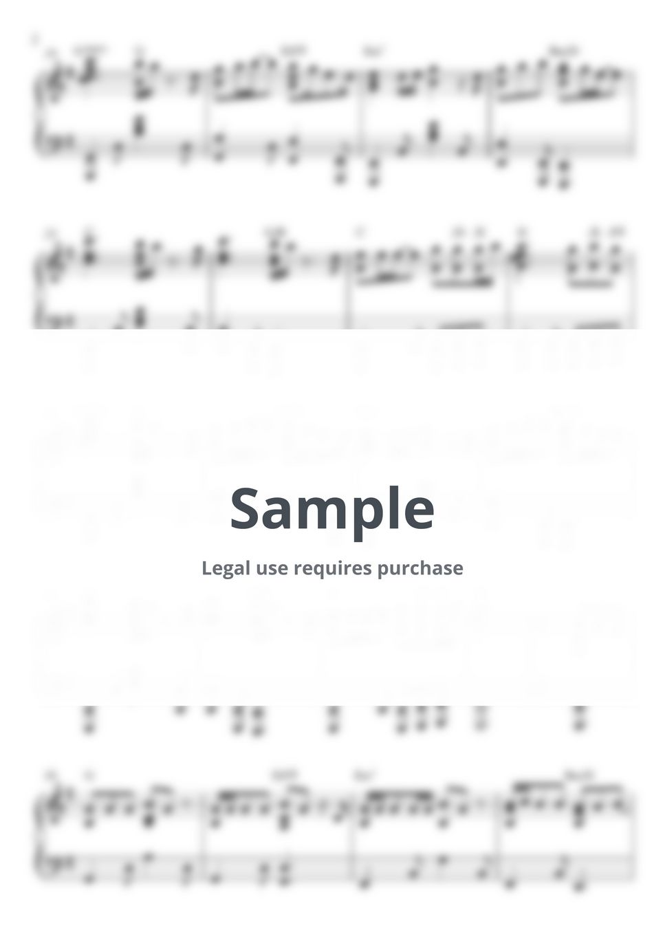 ROSÉ - number one girl (Piano solo) Sheet Music by Hyunjoo Jung